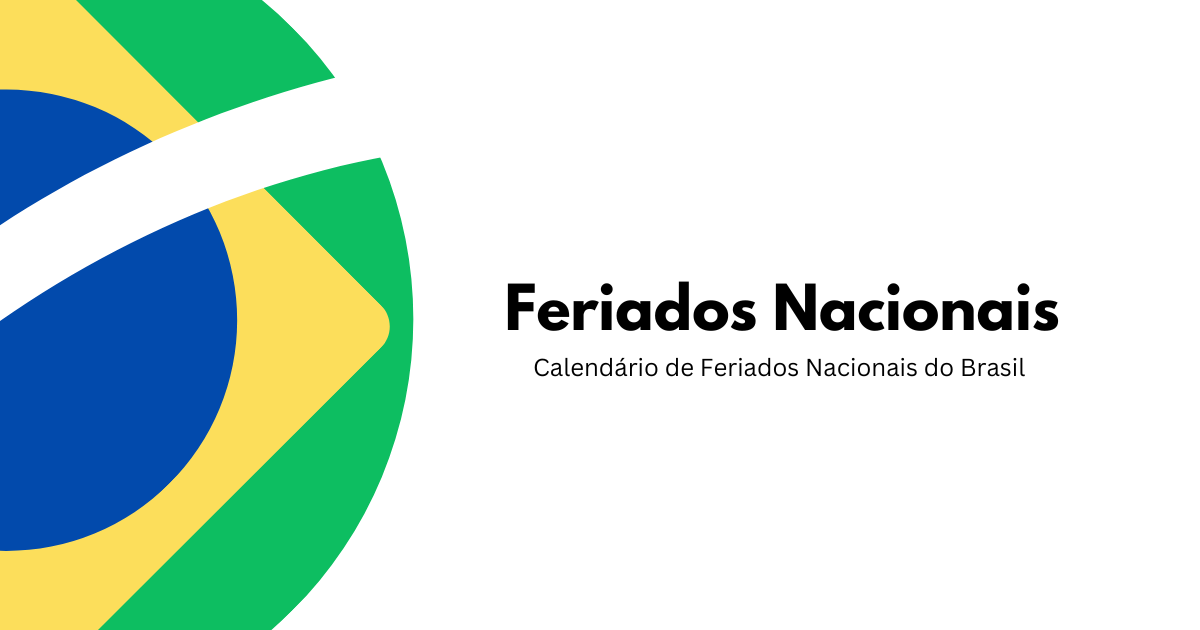 Feriados 2027 – Feriados Nacionais